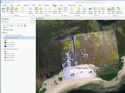 Georeferencing an Aerial Image with ArcGIS Pro